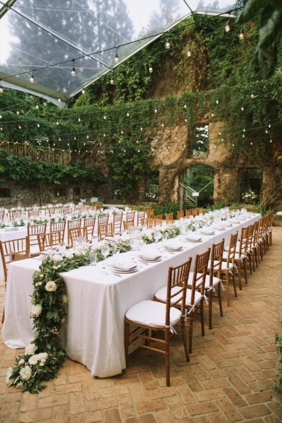 25 Brilliant Garden Wedding Decoration Ideas for 2018 Trends
