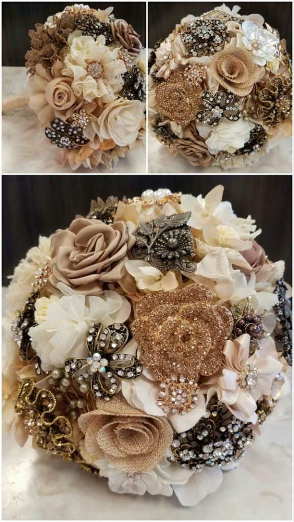 68 Timeless Vintage Brooch Bouquet Ideas to Inspire Your Classic ...