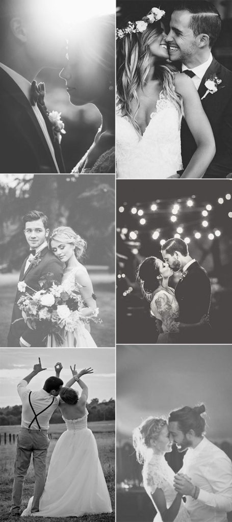 20 Romantic Bride and Groom Wedding Photo Ideas