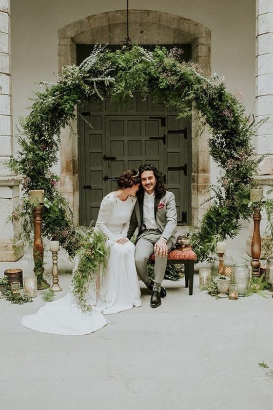 Top 20 Pretty Circular Wedding Arches for 2022 Trends