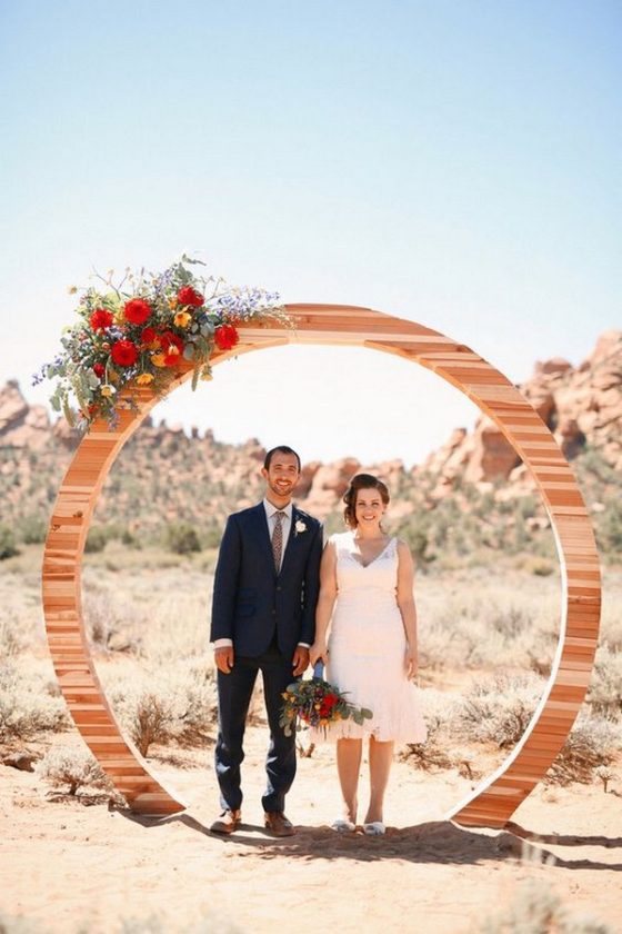 Top 20 Pretty Circular Wedding Arches for 2022 Trends