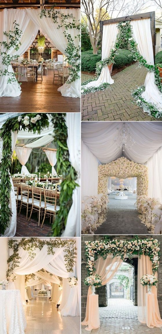 Top 20 Wedding Entrance Decoration Ideas for Your Reception