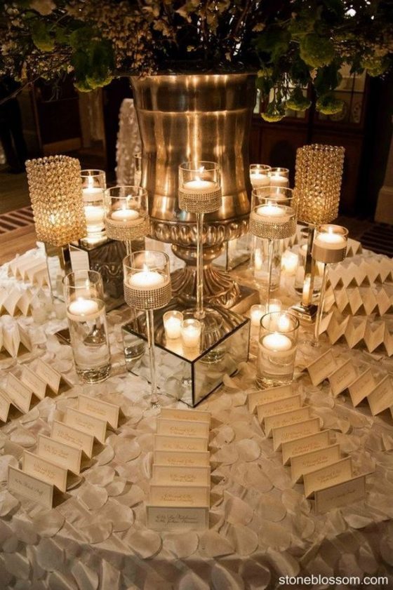 20 Elegant Wedding Place Table Decoration Ideas