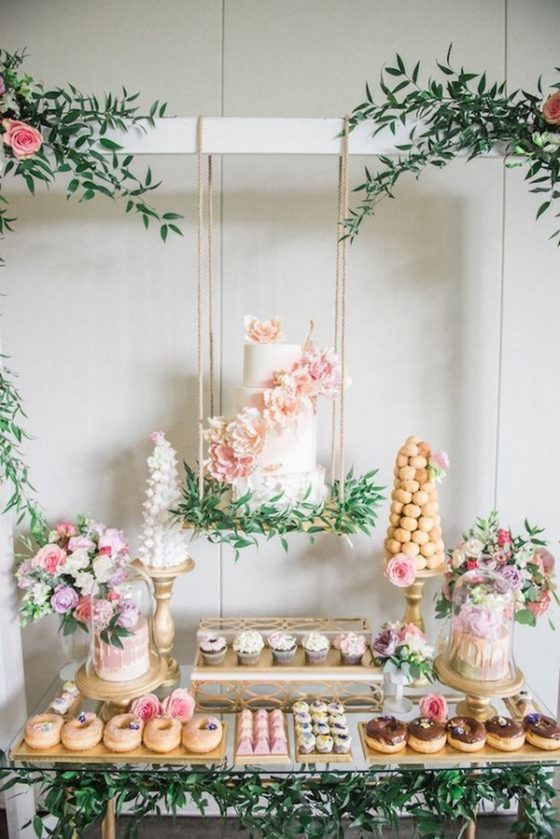 20 Delightful Wedding Dessert Display and Table Ideas to Love