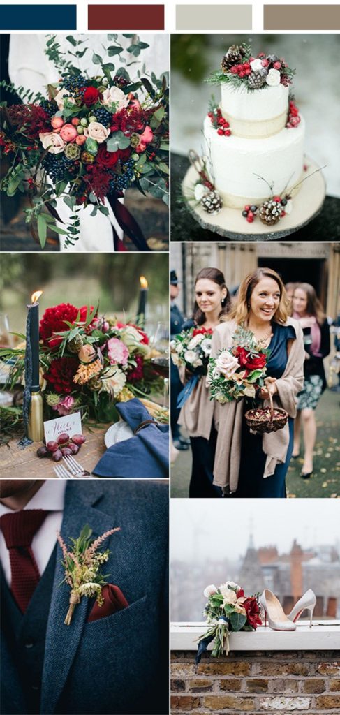 Top 10 Winter January Wedding Colors Ideas For 2024