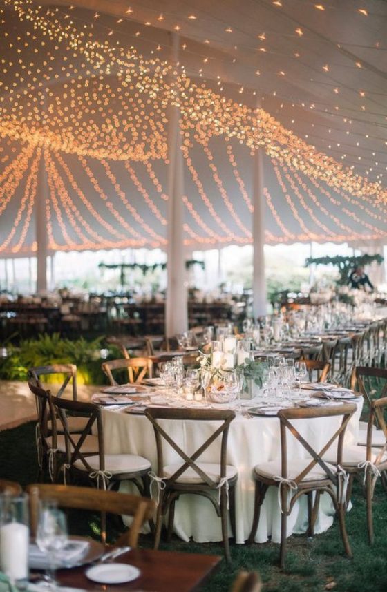 18 Amazing Wedding Reception Lighting Ideas to Try