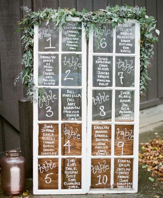 18 Chic Wedding Table Seating Chart Sign Ideas to Love