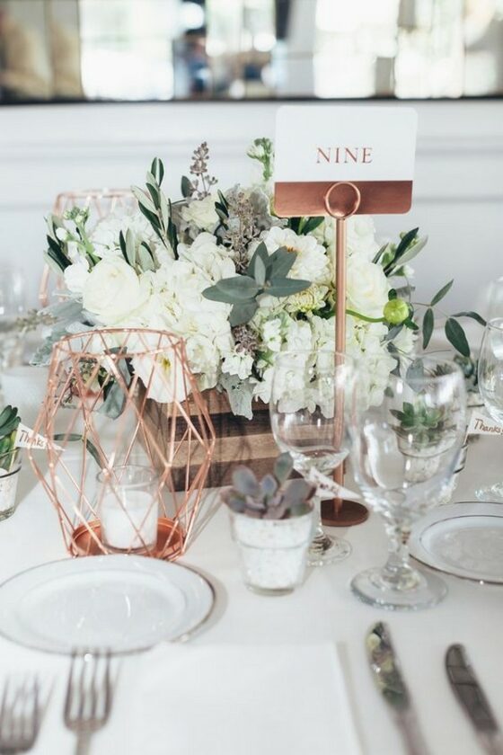 Trending-40 Awesome Copper Wedding Ideas for Your Big Day