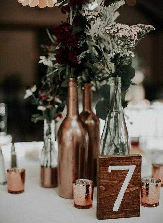 Trending-40 Awesome Copper Wedding Ideas for Your Big Day
