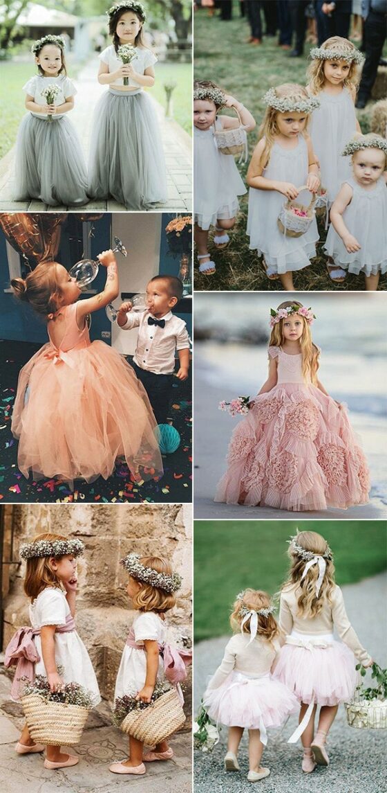 20 Adorable Flower Girl Dresses for Your Wedding Day