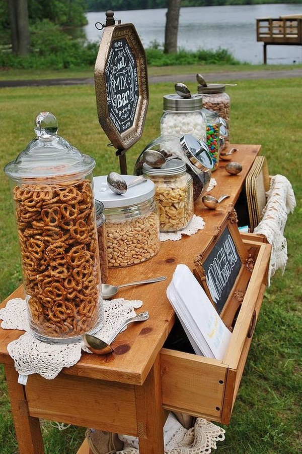Wedding Snack Bar