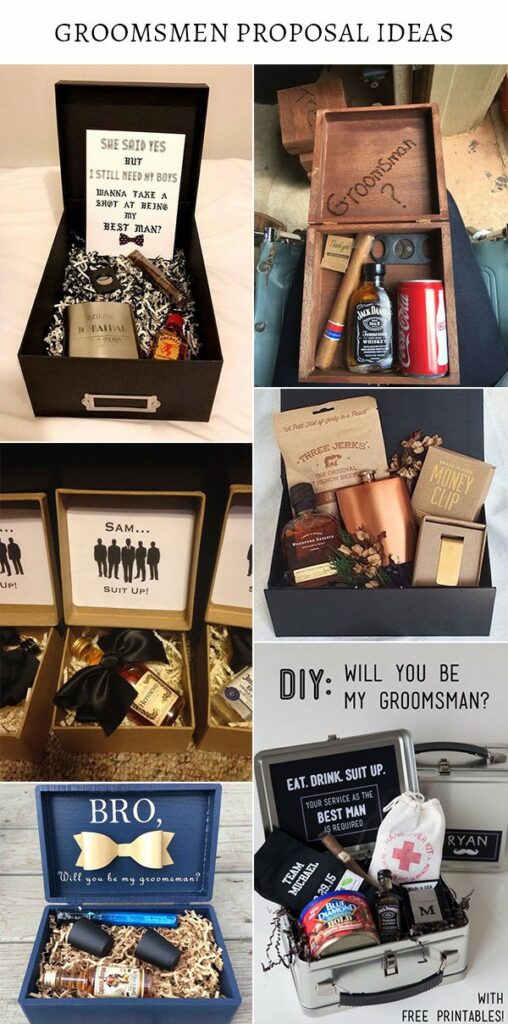 18 Best Man and Groomsmen Proposal Ideas