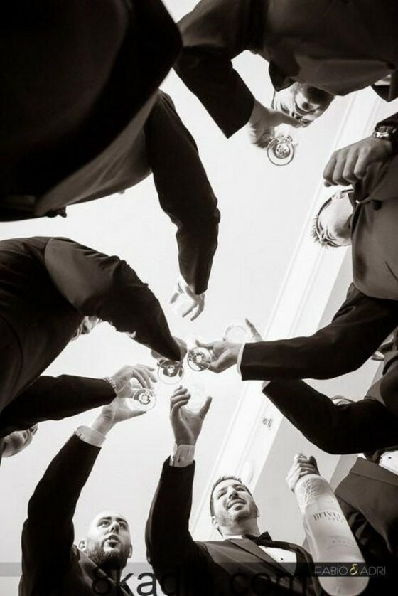 18 Must Have Getting Ready Wedding Photo Ideas for Groom and Groomsmen