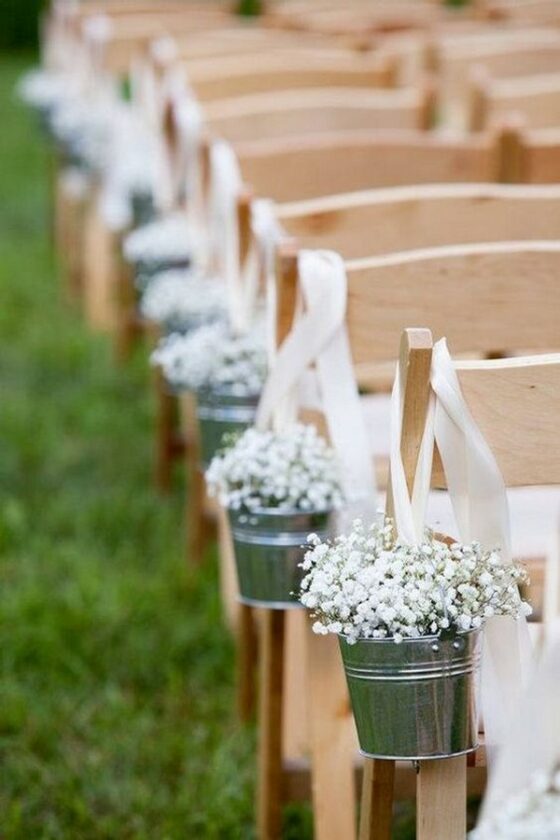 40 Baby’s Breath Wedding Ideas for Country Rustic Weddings