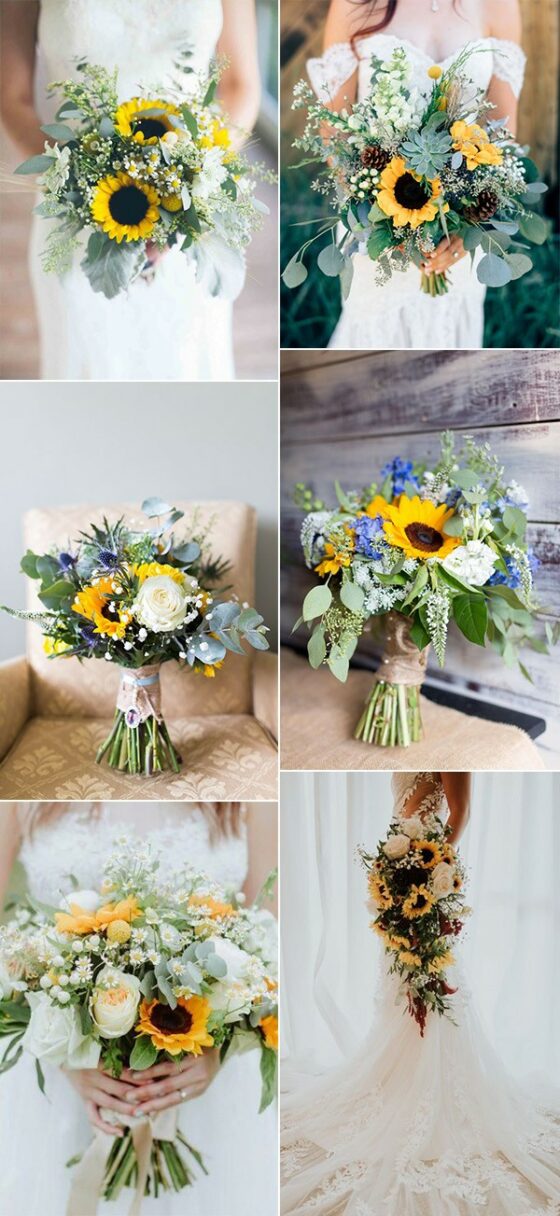 35 Pretty and Bright Sunflower Wedding Ideas - Emma Loves Weddings