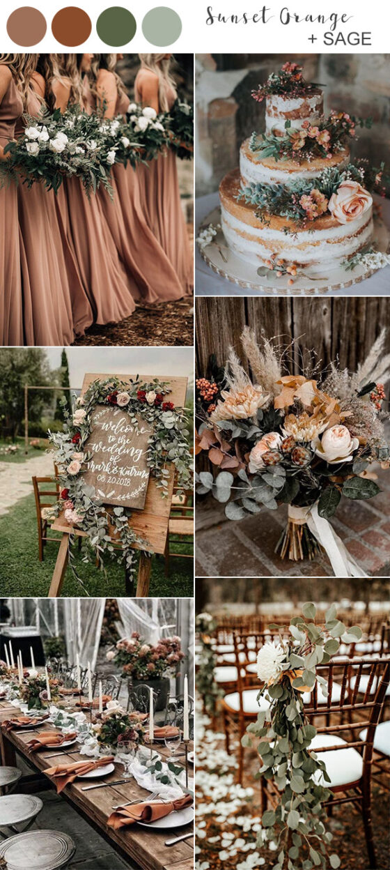 Top 18 September Wedding Colors Ideas For 2023 Fall