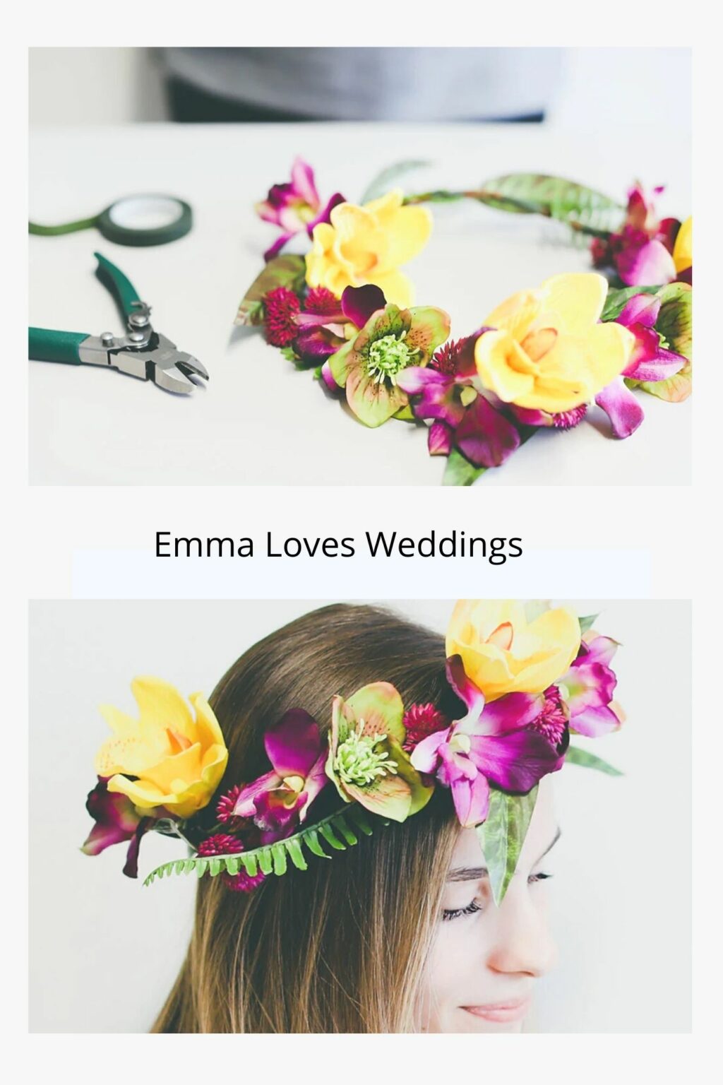 04 Types of DIY Wedding Flower Crown [Easy Steps]