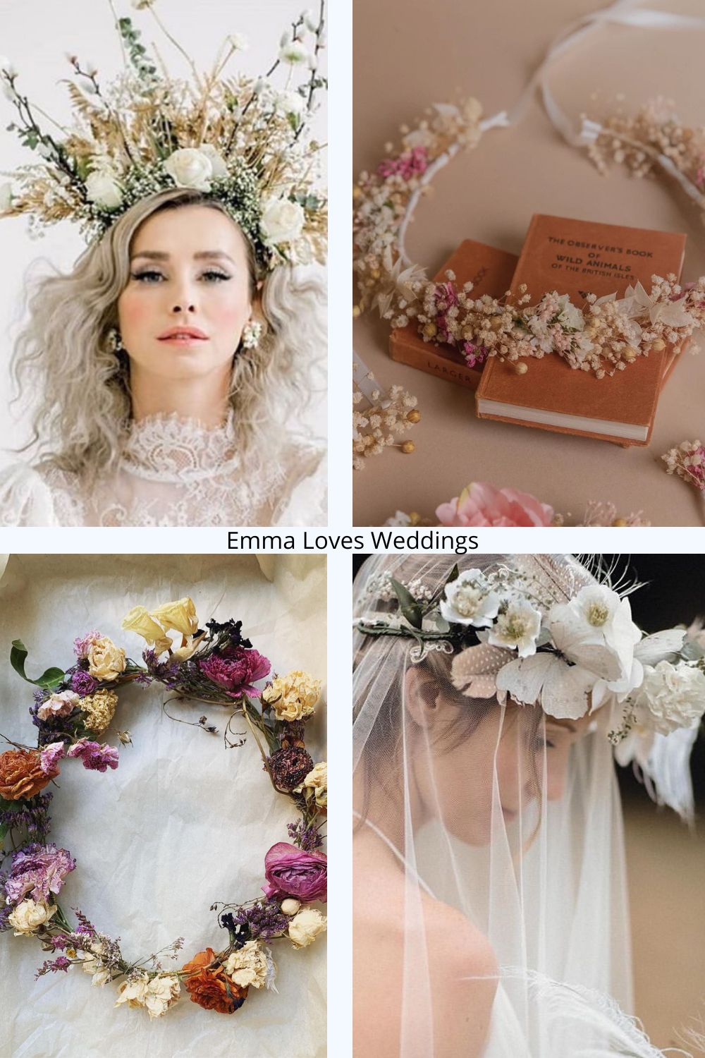 99+ Stunning Flower Crown Ideas For Your Wedding