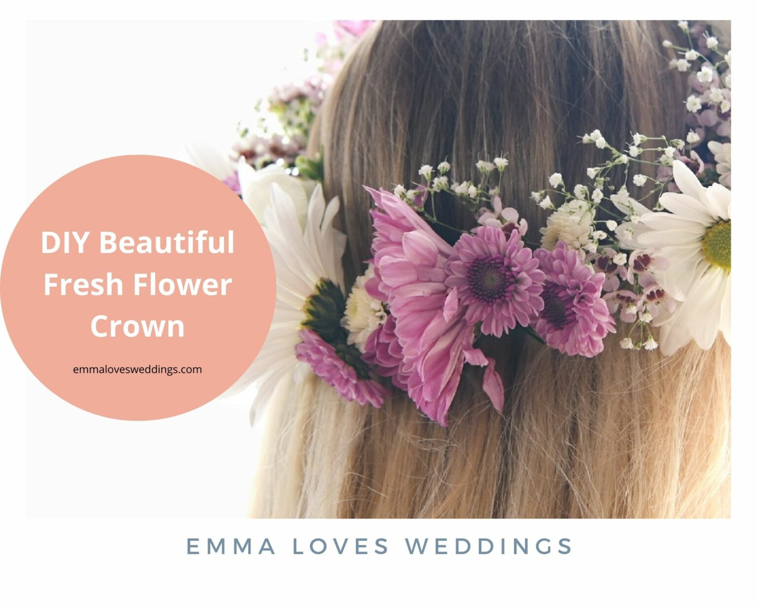 04 Types of DIY Wedding Flower Crown [Easy Steps]
