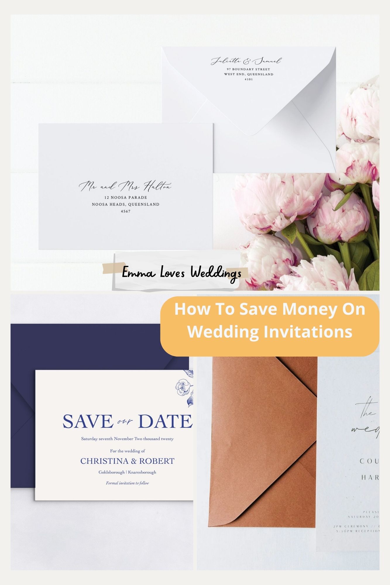 11 Ways To Save Money On Wedding Invitations