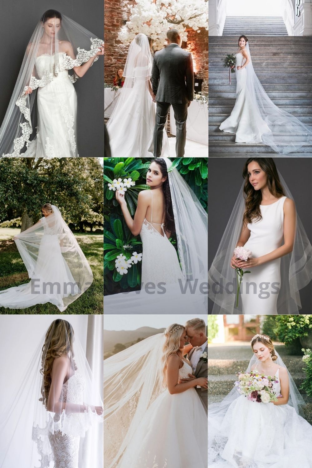 Stunning Bridal Veil Ideas & Tips For Your Wedding