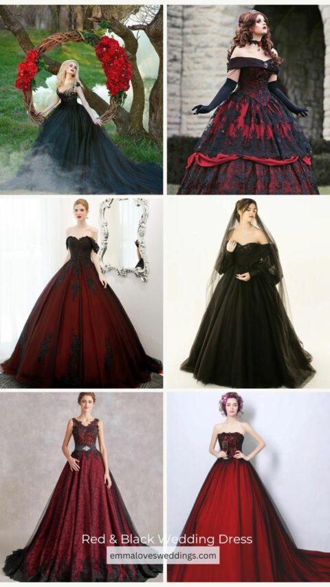 80+ Unique Red And Black Wedding Theme Ideas