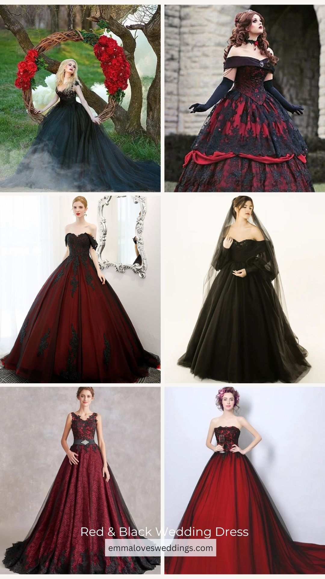 80+ Unique Red And Black Wedding Theme Ideas