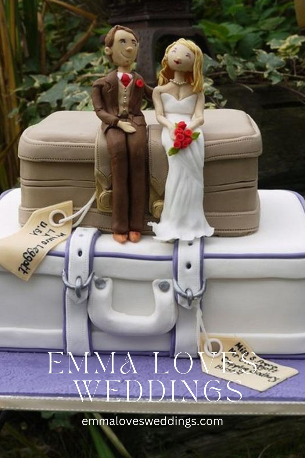 30+ Unique Travel Themed Wedding Cakes For Traveler Couples