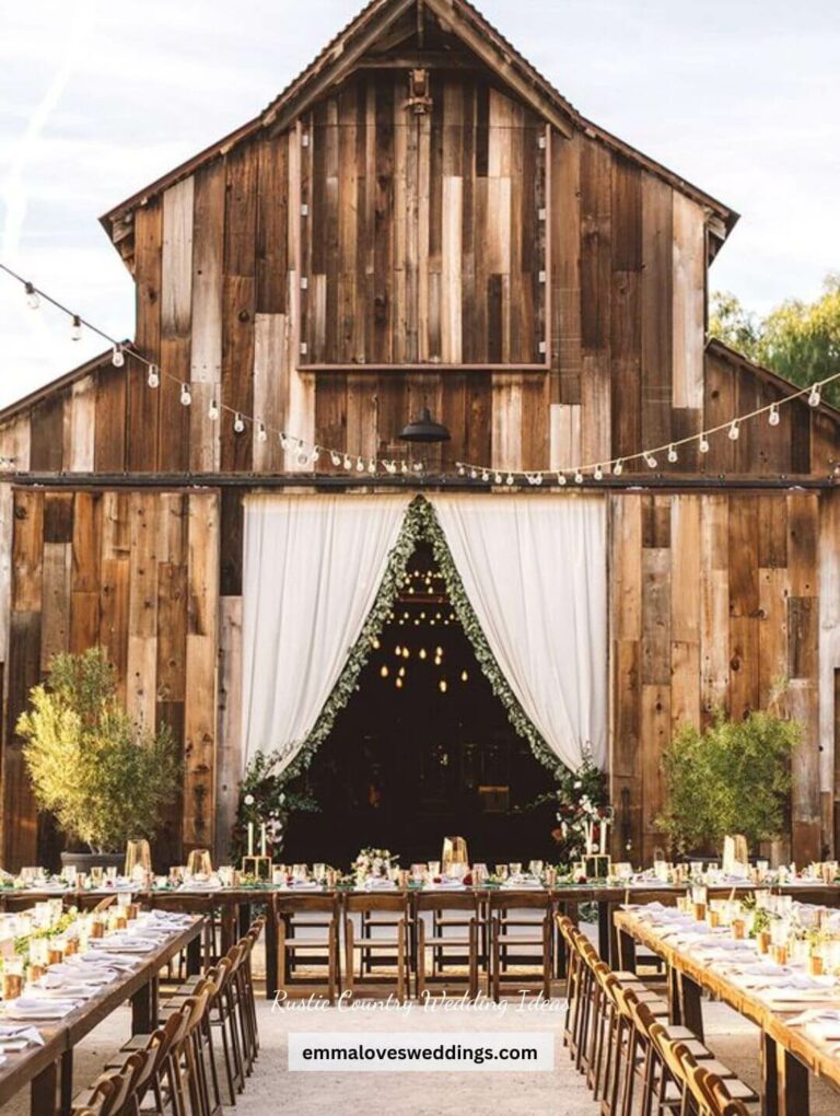 35+ Stunning Rustic Country Wedding Ideas On A Budget