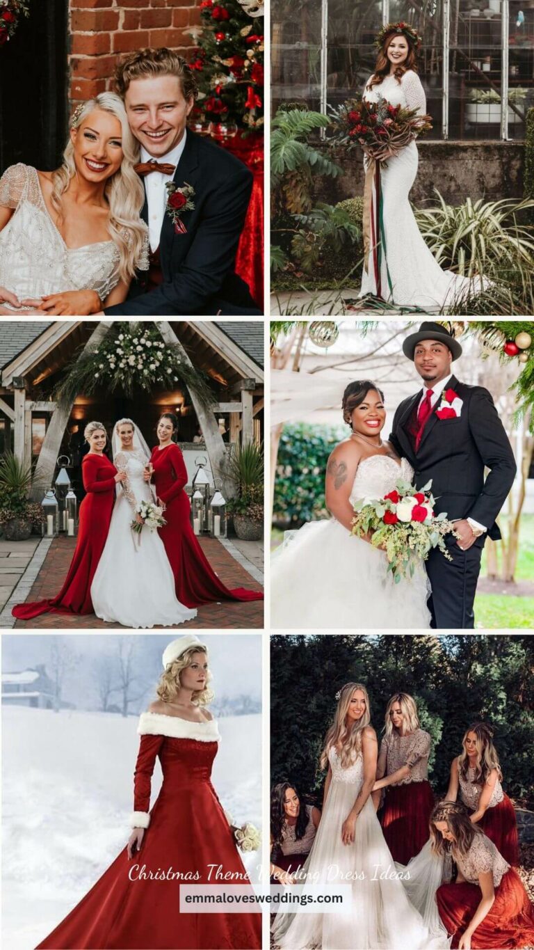 ️ 30+ Unique Christmas Themed Wedding Ideas For 2022 Festive - Emma ...