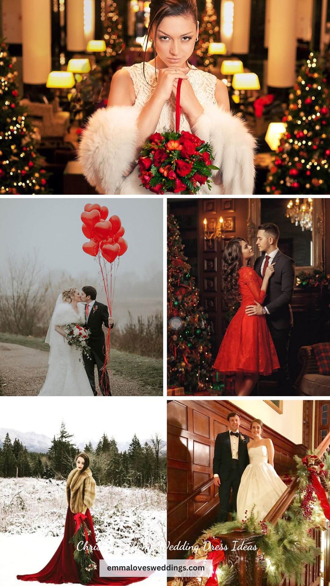 ️ 30+ Unique Christmas Themed Wedding Ideas For 2022 Festive - Emma ...