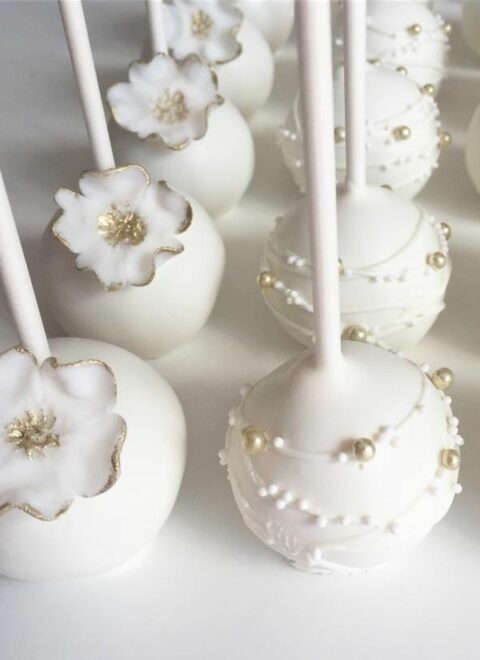 55+ Delicious Wedding Cake Pops Ideas