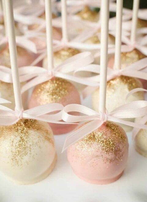 55+ Delicious Wedding Cake Pops Ideas