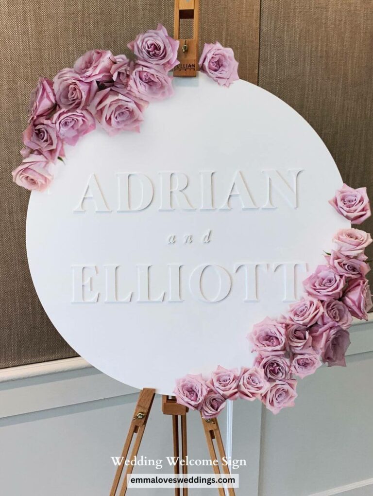 30+ Elegant Wedding Welcome Sign Ideas To Impress Guests in 2023
