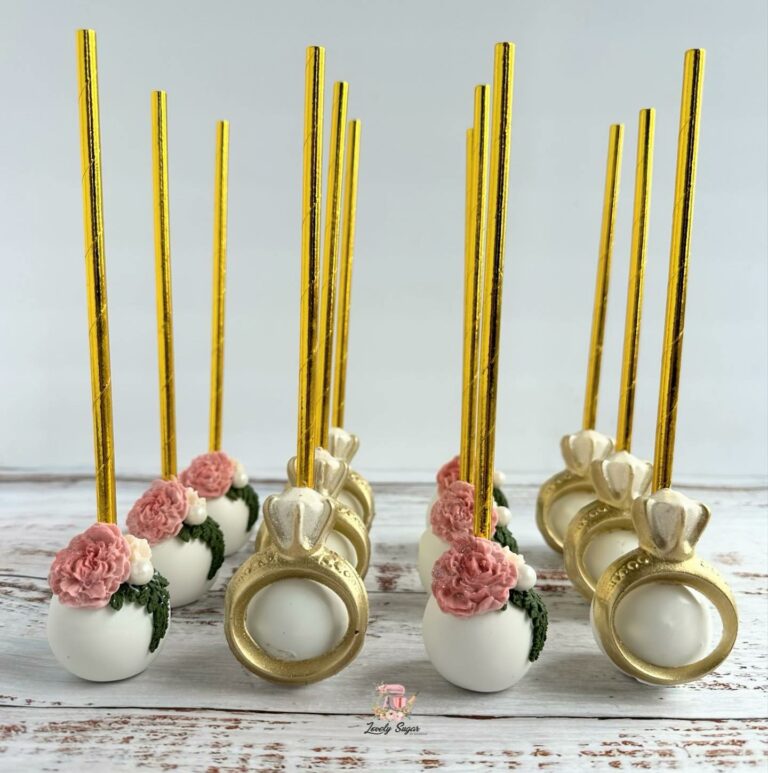 55+ Delicious Wedding Cake Pops Ideas