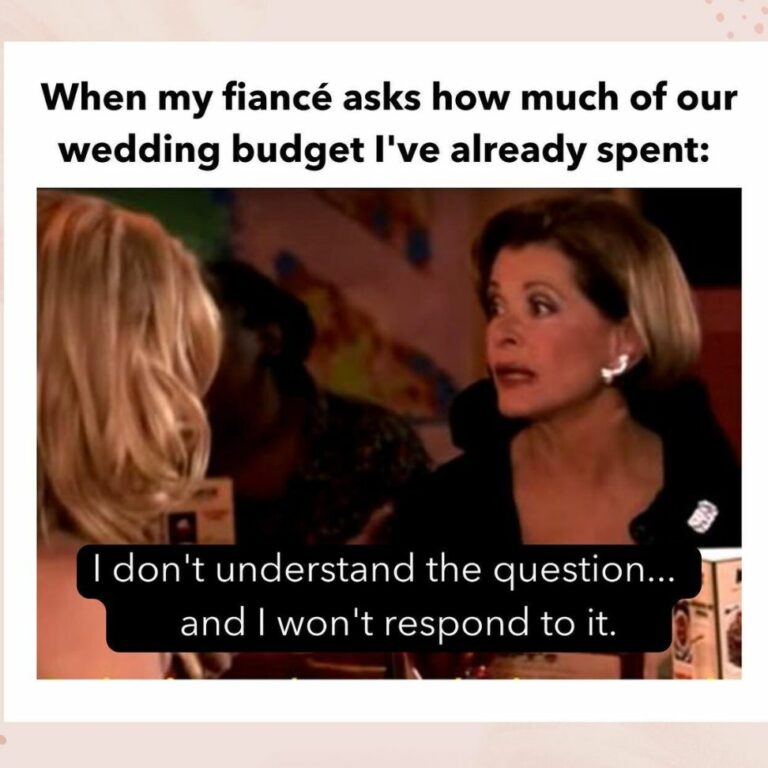 50 Wedding Memes That Perfectly Capture the Reality of Getting Married