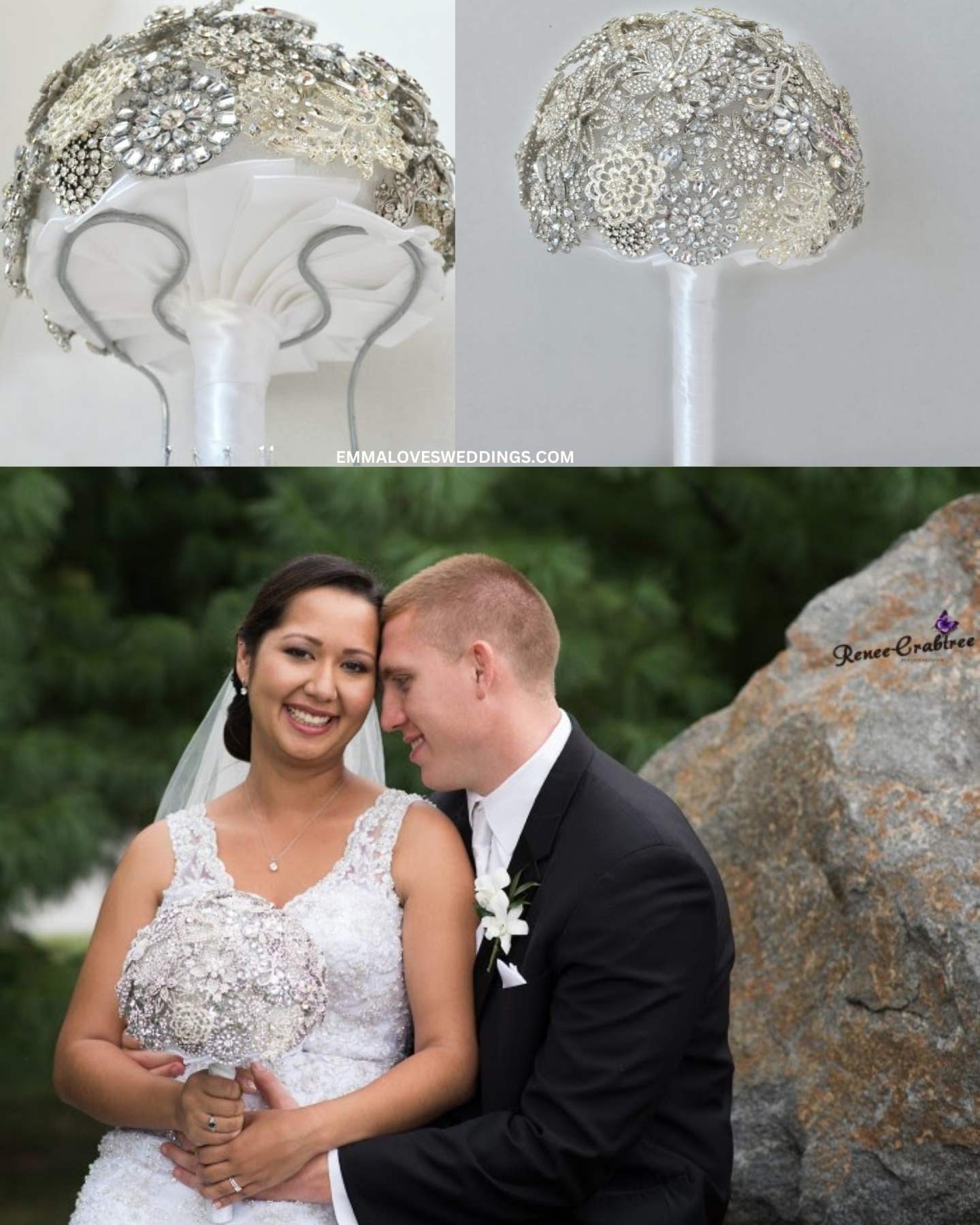 68 Timeless Vintage Brooch Bouquet Ideas to Inspire Your Classic ...